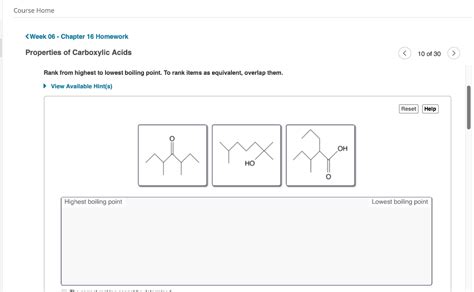 solved week 06 chapter 16 homework naming esters reviewi