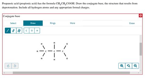 Solved Propanoic Acid Propionic Acid Has The Formula