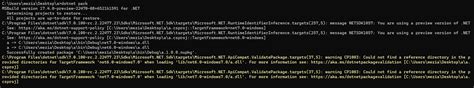 Enablepackagevalidation Reports Cp1003 When Multitargeting Windows Lib · Issue 28746 · Dotnet