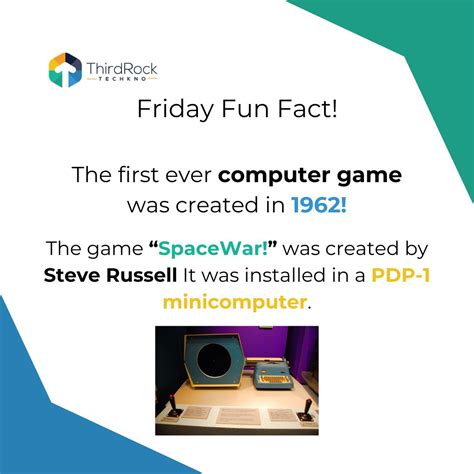 Third Rock Techkno On Linkedin Fridayfun Techhistory Innovation