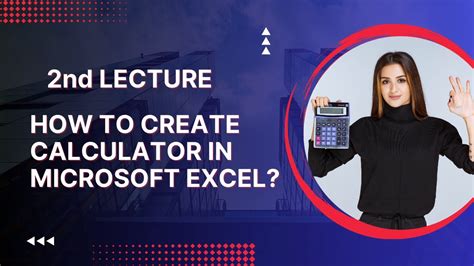 02 How To Create Calculator In MS Excel Using VBA Visual Basic Applications YouTube