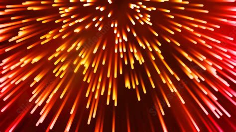 Best Red Fireworks Powerpoint Background For Presentation