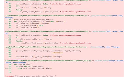 Keyword Argument Not Understood Input · Issue 1 · Penseeartificiellereconnaissance