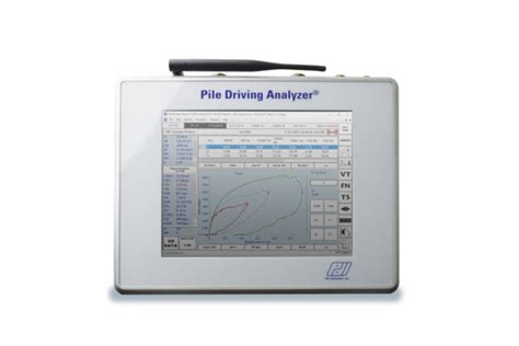 Pile Driving Analyzer PDA For High Strain Testing Pile Dynamics Inc