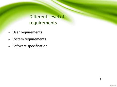 Software Engineering Requirements Pptx Internet For Beginners Internet