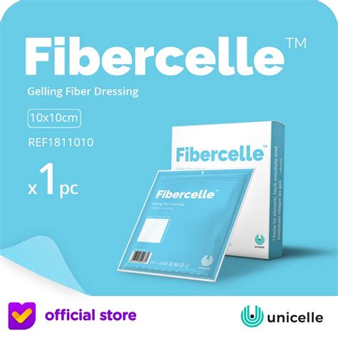 Jual Fibercelle Gelling Fiber Dressing 10x10 Cm 1 Piece Shopee