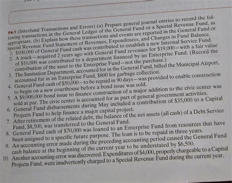 Solved Please Complete With Journal Entries The A And B