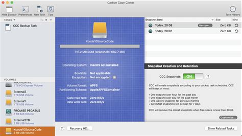 Volume Recovery Using An Apfs Snapshot The Eclectic Light Company