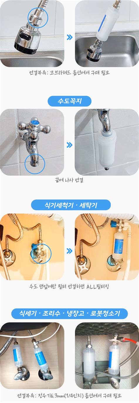 플로루찌 싱크대 정수기