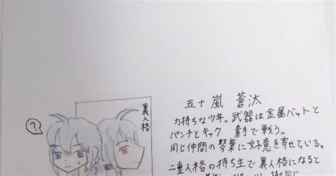 オリジナルキャラクター 二重人格者 五十嵐 蒼汰 蓮のイラスト Pixiv