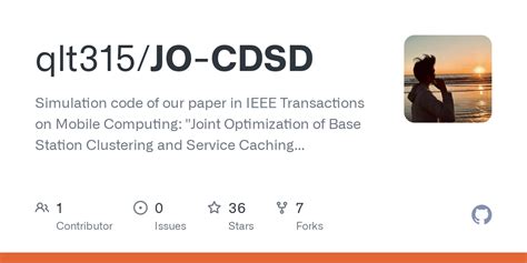 Github Qlt315 Jo Cdsd Simulation Code Of Our Paper In Ieee Transactions On Mobile Computing