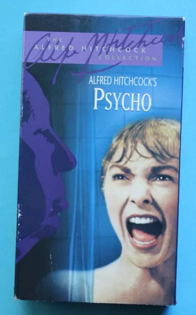 Psycho 1999 1960 Alfred Hitchcock Horror Vhs Tape Anthony Perkins