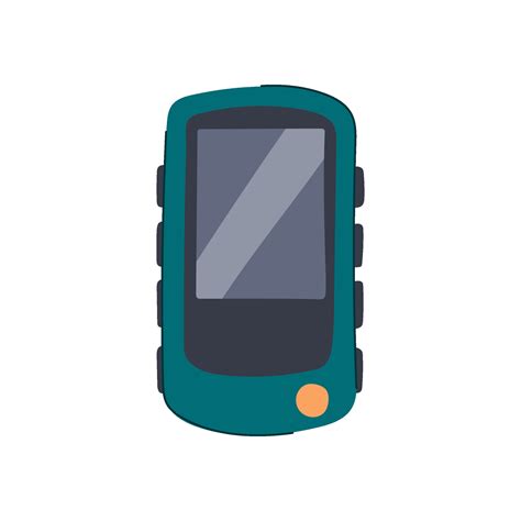 Hand Handheld Gps Cartoon Vector Illustration Vector Art At Vecteezy