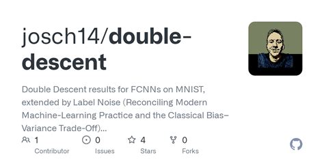 github josch14 double descent double descent results for fcnns on mnist extended by label