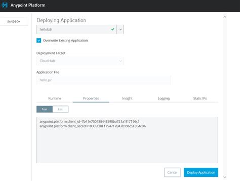 using api autodiscovery in anypoint platform