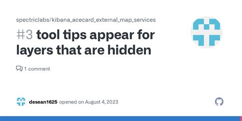 Tool Tips Appear For Layers That Are Hidden · Issue 3 · Spectriclabs