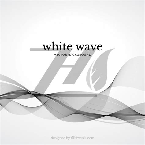 دانلود وکتور پس زمینه امواج انتزاعی سفید دانلود رایگان فایل لایه باز، Psd، وکتور، لوگو و موکاپ