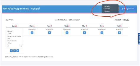 Programming Workouts Using Programming Streams Gym Mate