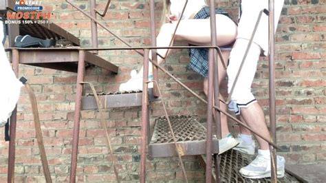 A Russian Babegirl Met On The Street Got Excited And Fucked At The Nearest Abandonment Xxx