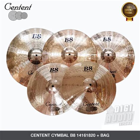 Jual Centent Cymbal Set B8 14161820 Bag Paket Cymbal Drum Shopee Indonesia