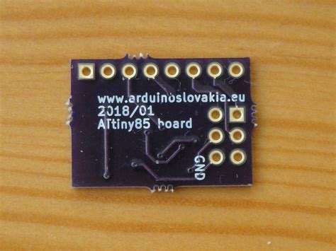 Arduino Slovakia SMD ATtiny85 Development Board