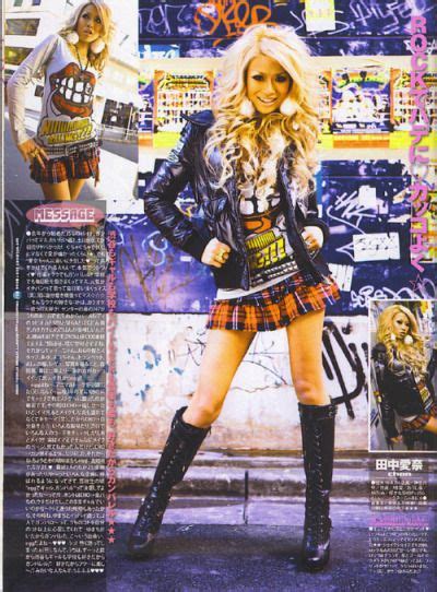 Rokku Gyaru Rock Gal Is A Subcategory Of Japanese Gyarugal Fashion