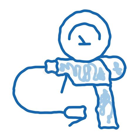 Herramienta De Reparaci N El Ctrica Doodle Icono Mano Dibujado