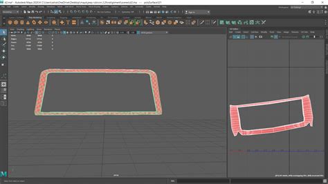 this object after uv unwrapping appears to be red tried unfloding and