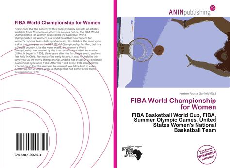 Fiba World Championship For Women 978 620 1 90685 3 6201906851