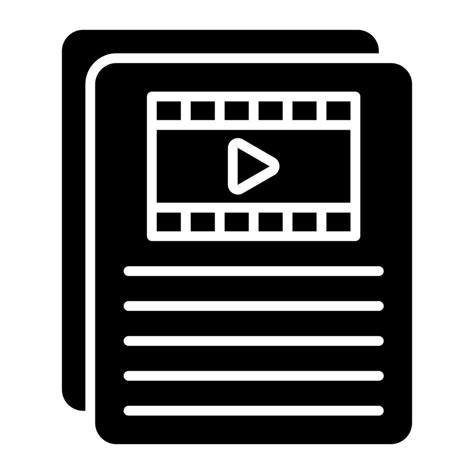 Script Vector Icon 21649147 Vector Art At Vecteezy