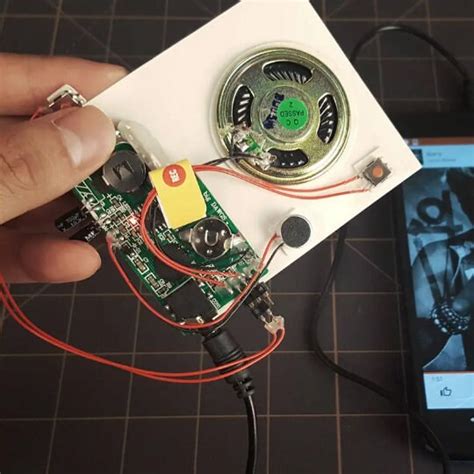 Push Button Sound Module With Line In Port Re Recordable Sound Module Push Button Sound 120