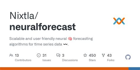 Neuralforecast New Data Star Count 448 0 R Algoprojects