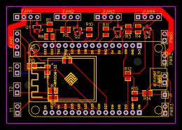 ESP32 PWM Fan Controller With Thermistors EasyEDA Open Source
