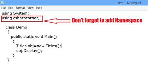 Assemblies In C Part