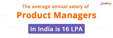 Product Manager Salary In Intellipaat