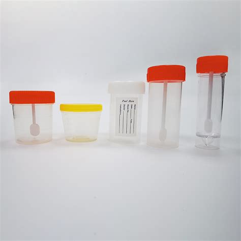 China Lab Test Stool Collection Tubes Urine Containers China Urine Container For Adult Urine