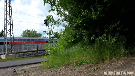 Czech Streets Milf Enjoy Vibrator In Public