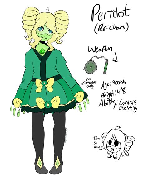 Su Oc Peridot By Lunaticlily13 On Deviantart