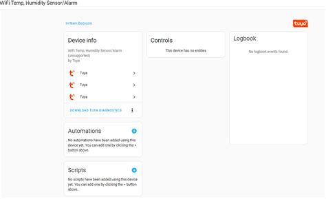 Tuya Temp Sensor Appears With No Entities Configuration Home Assistant Community