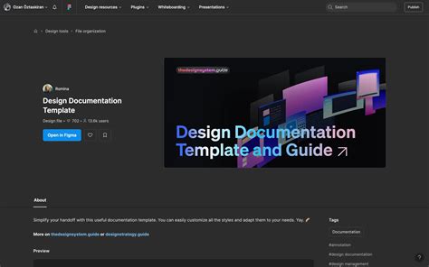 Design Documentation Template Fountn