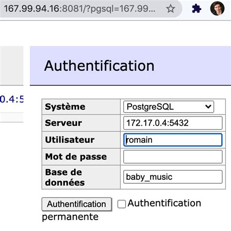 Django Cant Connect To Postgresql From A Same Host Container Stack