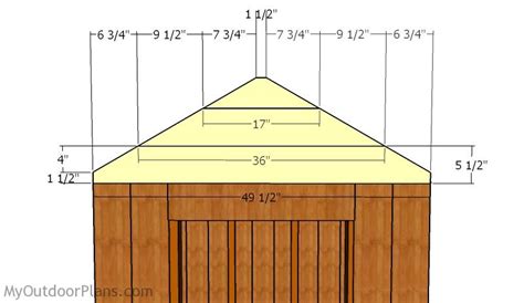 Building The Gable Ends MyOutdoorPlans