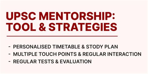 How Is ‘personal Mentorship A New Key Tool For Upsc Cse Preparation Strategy The Indian