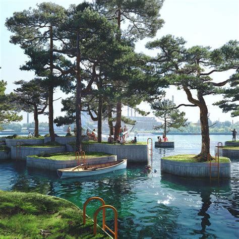 Land On Water System Developed By Mast For Building Floating Homes