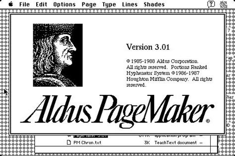 Aldus Pagemaker A Look At Early Desktop Publishing Garrett Fuller