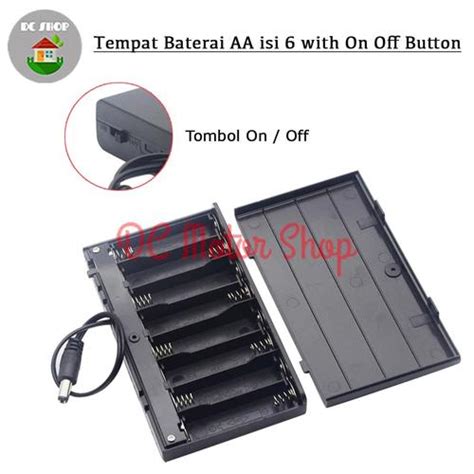 Jual Kotak Baterai Tutup Aa Tempat Baterai Aa Battery Holder Box Case Jakarta Pusat Dc