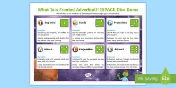 What Is A Fronted Adverbial Ispace Dice Game