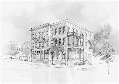 Mixed Use Development Sketches On Behance