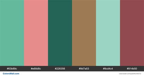 Mobile Ios Ui Illustration Color Palette