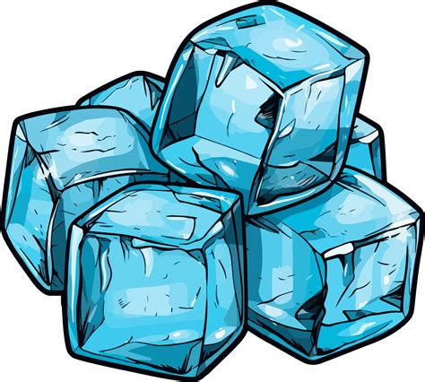 Ai Generated Cube Of Ice Clipart Design Illustration 36519973 Png